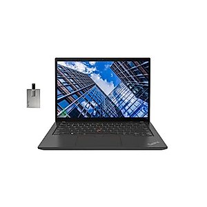 2022 Lenovo Thinkpad T14 Gen 3 14.0" WUXGA Touchscreen 300 nits Laptop, AMD Ryzen 7 PRO 6850U, 16GB RAM, 1TB PCIe SSD, Backlit Keyboard, AMD Radeon 680M, Win11 Pro, Black, 32GB USB Card