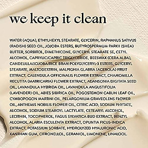 Honest Beauty Deep Hydration Face Cream with Baobab Seed Oil & Shea Butter | Hypoallergenic + Dermatologist Tested Non-comedogenic & Cruelty free|1.69 fl. oz.