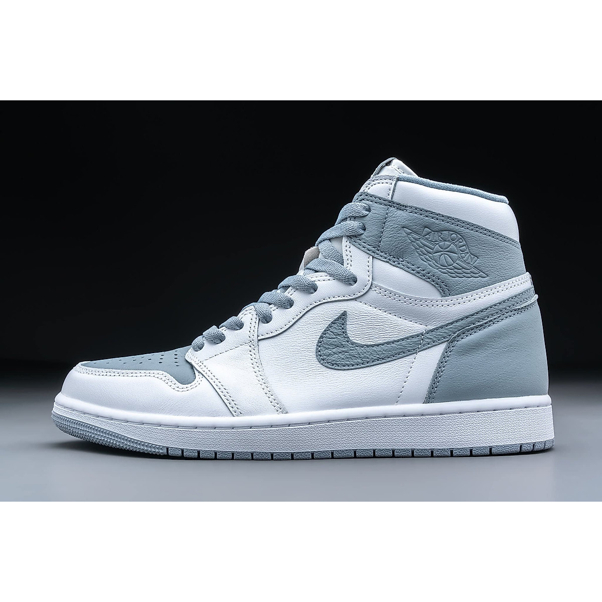 Nike Jordan Mens Air Jordan 1 High OG 555088 037 Stealth - Size 8.5, Stealth/White