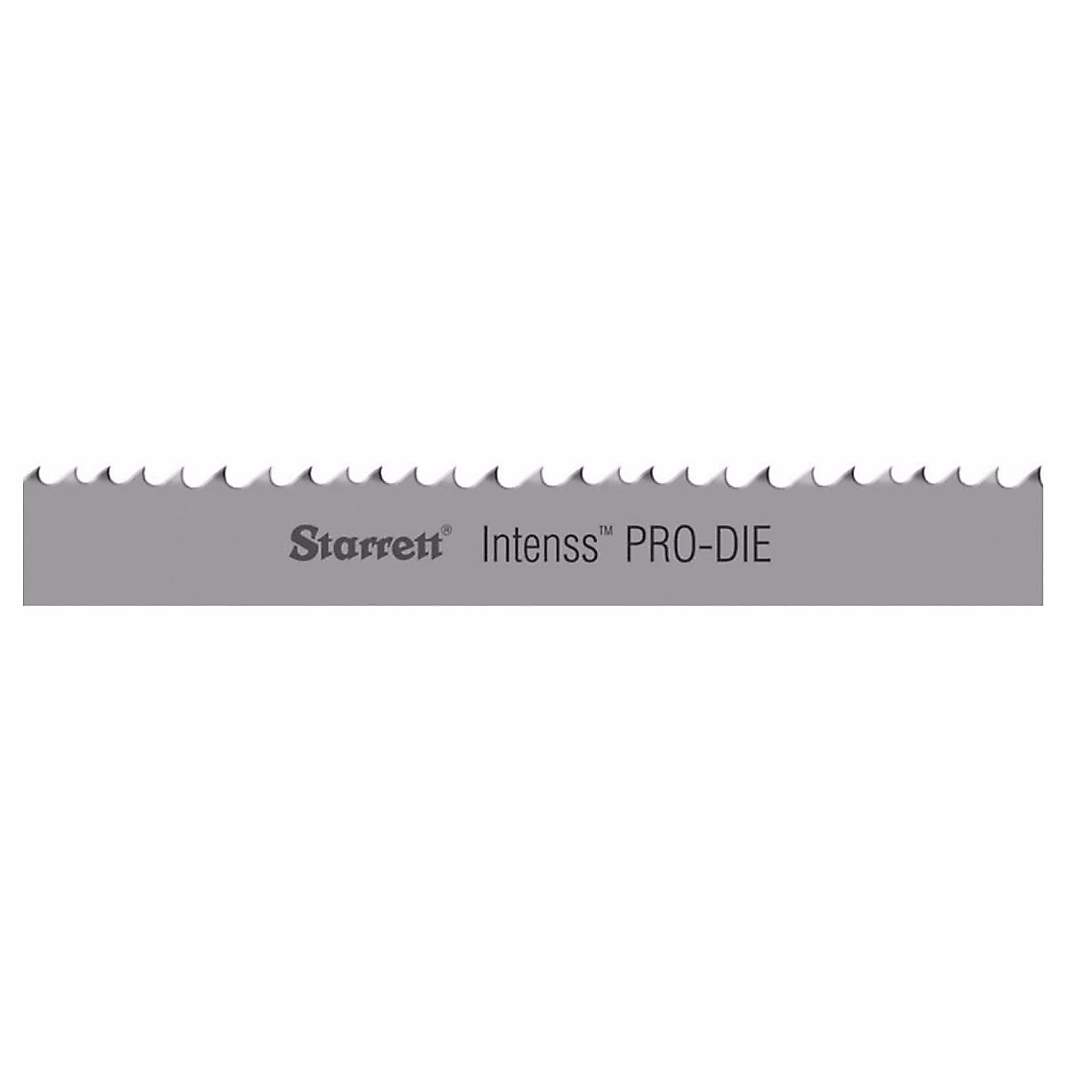 Starrett Intenss PRO-DIE Bi-Metal Band Saw Blade - Ideal for Contour Cutting on Vertical Machines - 05 Ft., 04-1/2", 1/2 x .025 x 10-14/P - 99186-05-04-1/2