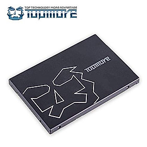 TOPMORE TLC 240GB 2.5 Inch SATA III Internal Solid State Drive SSD | Made in Taiwan (240GB)