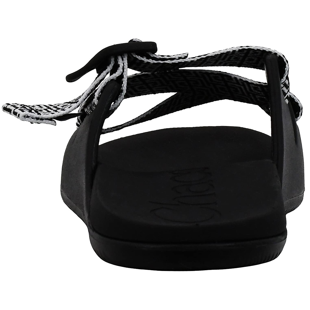 Chaco Women's Chillos Tangle Black Slide Sandal 8 M US