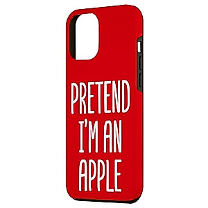 iPhone 14 Pro Max Pretend I'm an Apple Costume Halloween Case