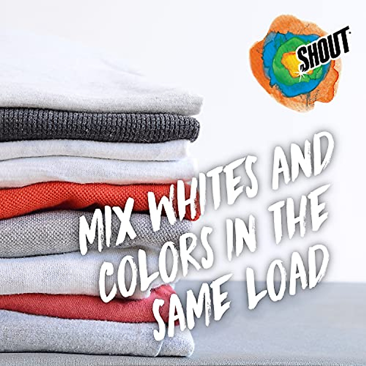 Shout Color Catcher Sheets for Laundry, Maintains Clothes Original Colors, 24 Count