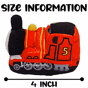 Cute Train Engine's Ultimate Plush Pillow Buddy Super Soft Cuddly Companion for Your Little Conductor's Dreams
