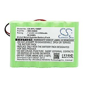 7.2V/3700mAh Replacement Battery for Honeywell Lynx, Lynx 5100, Lynx 5200, Lynx 5210, Lynx Touch 5210, Lynx Touch 7000, Lyric Controller, Lyric Keypad LCP500-L