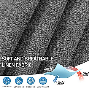 PHUSTJKL Bench Cushion 30 Colors Washable Non-Slip Thick Upholstery Foam Chair Pads for Shoe Bench Bay Window Kitchen Garden Bench Swing Seating Cushion - One Pad Only (Grey, 23.6X15.7X1.97 in)