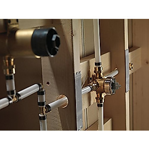 Delta Faucet R11000 3-Setting and 6-Setting Custom Shower Diverter Valve Kit, Rough-In Kit for Delta Shower Trim Kits, Brass Construction, R11000