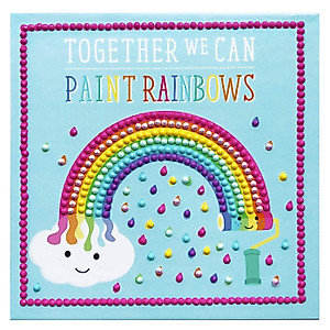 BOX CANDIY Totally Deco Llama Love String and Pom Pom Art Set in Keepsake Box to Make and Display