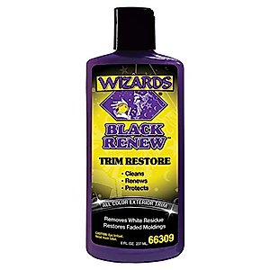 Wizards 66309 Black Renew Exterior Trim Treatment - 8 oz.
