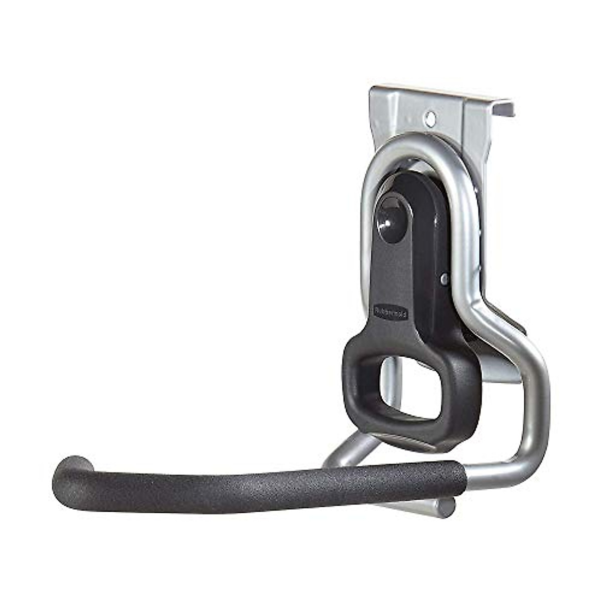 Rubbermaid Heavy Duty Universal Vertical FastTrack Hanging Wall Mount Bike Hook Garage Storage Organizer (2 Pack)