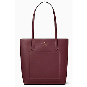 Kate Spade New York Daily Leather Tote (Deep Berry)