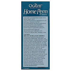 Ogilvie Salon Styles Home Perm The Original - For Color Treated, Normal Hair - 1 Application