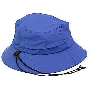 FCS Essential Bucket Surf Hat - Heather Blue - XL