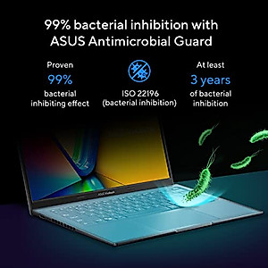 ASUS Vivobook 14X Laptop, 14” WUXGA Display, Intel Core i5-13500H CPU, NVIDIA GeForce RTX 2050, 8GB RAM, 512GB SSD, Windows 11 Home, Indie Black, K3405VF-DS51