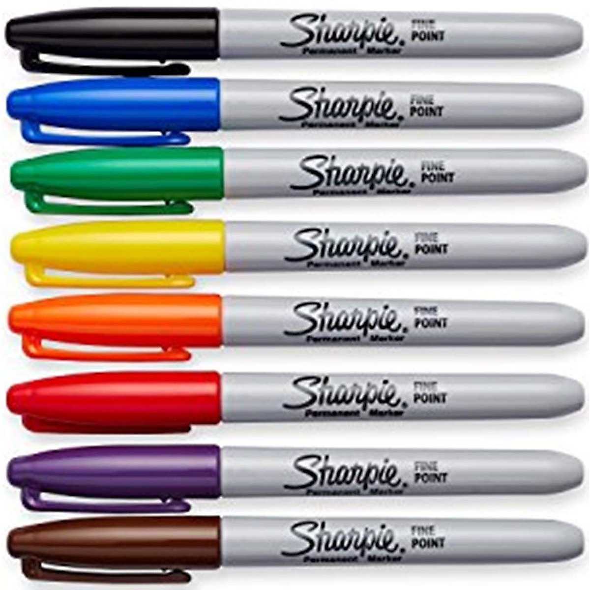 Sharpie Permanent Marker Fine Tip [30217PP] 8 Count (Pack of 3) 24 Markers Total