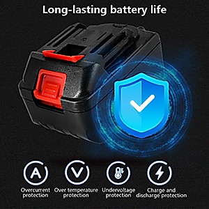 Amikadom #0BfN7w 20V 7 1/4 Inch Circular Saw with Battery