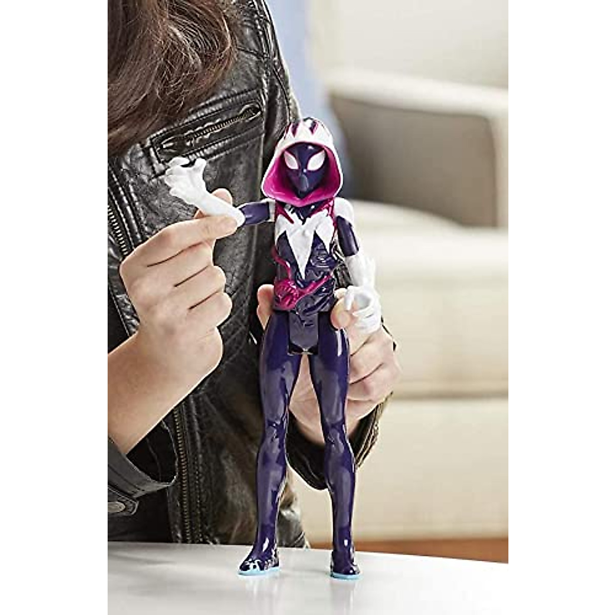 TheAvengers Titan Hero Series Ghost Spider 12-inch Action Figure