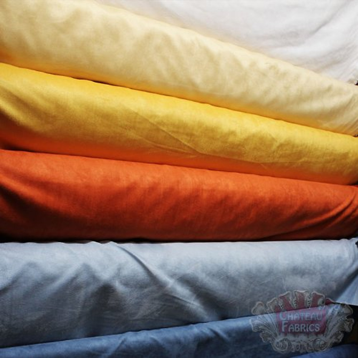 Suede Microsuede Upholstery Fabric-Parchment- 58" Sold by The Yard -Passion Suede