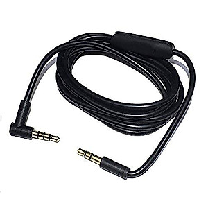 Xivip Solo Replacement Cable with in-line Microphone and Control Compatible with Beats by Dr Dre Headphones Studio Pro Detox Wireless Mixr Executive Pill(Black)