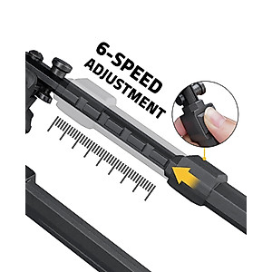 CVLIFE 8-11 Inch Bipod with 360 Degrees Swivel Tilt Bipod Lightweight Bipods