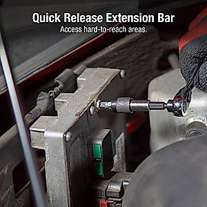 Sunex 38 piece TrueTimber Kanati Mini Ratchet and Bit Set, 1/8-Inch - 1/4-Inch S2 Bits, 5/64-Inch - 1/4-Inch hex bits, 9726KANATI