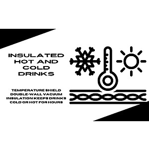 2nd Generation 40 oz Tumbler with Handle and Straw Insulated Tumblers Cups with Lids Straws Double Wall Vacuum Thermos cup 304 Stainless Steel Travel Mug Gifts for Men Women Him Her (Black)