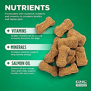 GNC for Pets Advanced Young Pup Bundle - Dog Calming Supplements for Dogs and Multivitamin Supplements for Dogs - 90 Count Soft Chew Dog Supplements, Dog Chew for Calming, Pet Dog Multivitamin