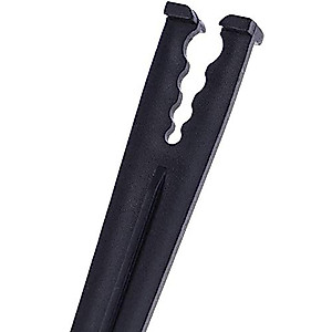 IYSHOUGONG 200 Pcs Plastic Irrigation Support Stakes Irrigation Drip Support Stakes for 1/4" Tubing and Emitters/Drip Irrigation Kits/Garden Tools