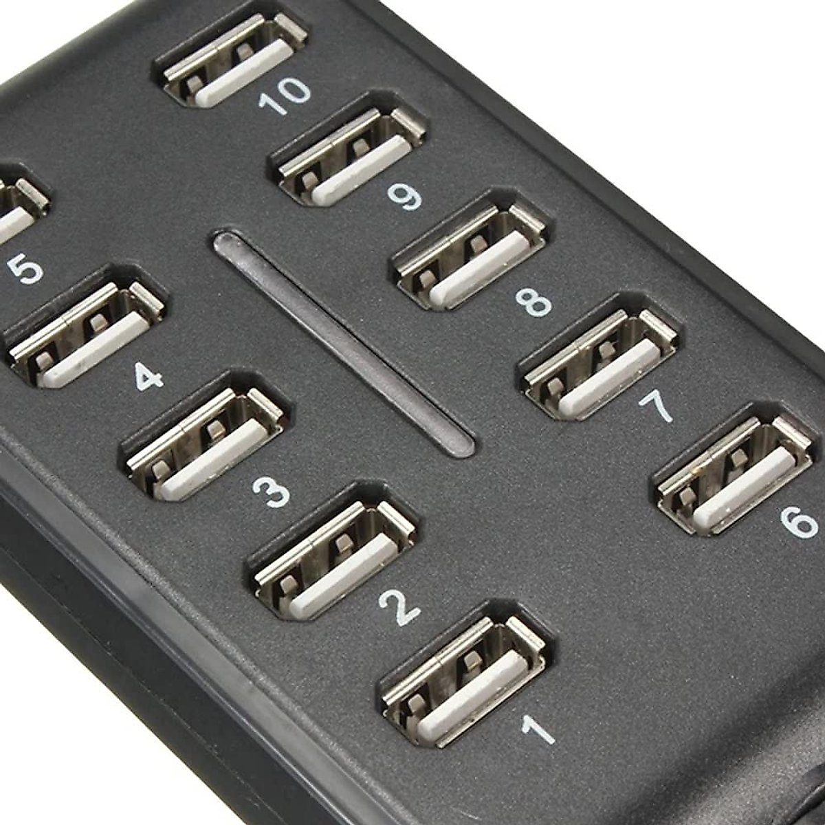 SHYPT High Speed 480 Mbps USB 2.0 Hub 10 Port Multi Personal Computer USB Hub Portable USB Splitter