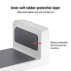 Vacuum Cleanner Wall mount Stand for Dyson V11 V12 Storage Holder Compatible for Dyson V11 V12 Vacuum Cleaner Bracket Wall Mount Support Organizer, Not Compatible for V12 Slim (White, V11 V12)