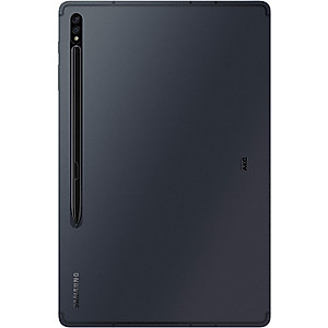 Samsung 12.4" Galaxy Tab S7+ 128GB Tablet with S Pen, Wi-Fi Only, Mystic Black (SM-T970NZKYXAR) (Renewed)