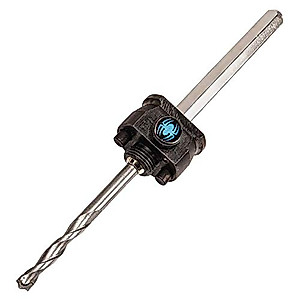 Spyder 1/2in Hex 10 High Speed Steel Hole Saw Arbor - For Wood, Plastic, Metal.