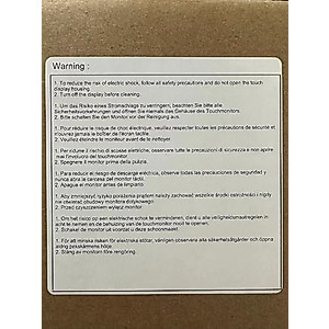 GreenTouch 32 inch 10 Points PCAP Open Frame Touch Screen Industrial LCD Display Monitor HDMI+VGA+DVI Video Port