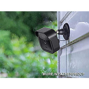 All-New Blink Outdoor Camera Wall Mount, 360° Adjustable Mount and Weather Proof Protective Housing with Blink Sync Module Outlet Mount for Blink Outdoor Security Camera System (Black, 5 Pack)