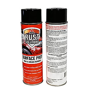 AGS RUST SOLUTIONS Surface Prep Aerosol Cleaner for Any Paint, 14 Ounces