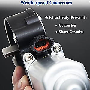 676061 RV Stair Entry Step Motor Compatible with Kwikee Step Motor and Lippert Motor Components, Replace 379147, 1101428, 214-1001, 366043, 369506 Includes 3 Screws and 2 Zip Ties - 2 Years Warranty