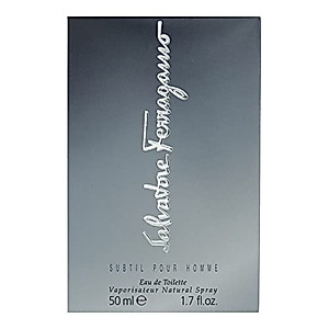 Salvatore Ferragamo Subtil For Men. Eau De Toilette Spray 1.7 Ounces