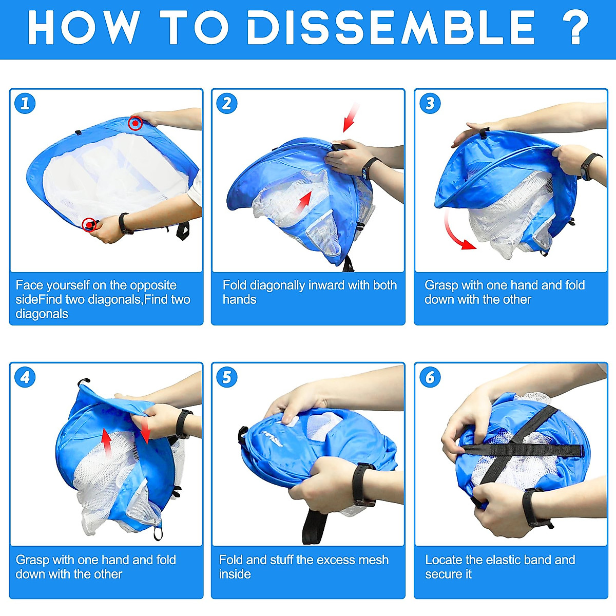 DURARANGE Pop-up Golf Chipping Net Set - Foldable Training Kit with 2 Hitting Mats, 6 Practice Balls, 6 Foam Balls - Ultimate Golf Gift & Target Chipping Aids, Black