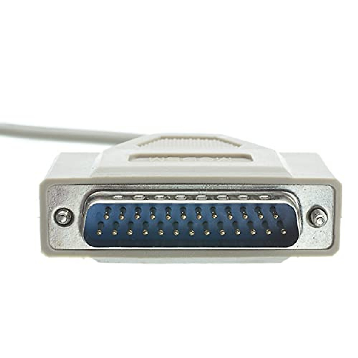 AYA DB9 (9-Pin) Female to DB25 (25-Pin) Male Serial Null Modem Cable (6Ft)