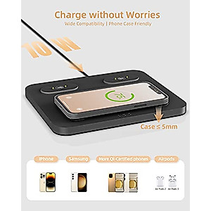 Birthday Gifts for Men, 3 in 1 Charger Station with Wireless Phone Charger, LED Night Light, Portable Bluetooth Speaker, Christmas Gift Relaxing Gift Box for Women, Men, Mom, Girlfriend