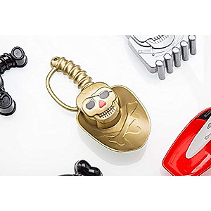 Pirate Beach Toys and Sand Mold Kids Set - 7 PCS - Outdoor Fun for Toddlers - Boys or Girls with Pirate Bucket & Shovels - Sand Toys for Kids 3-10 - Travel-Friendly - Summer Toddler Toys