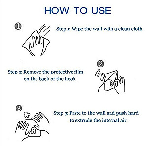 12Pcs/Set Transparent Seamless Self Adhesive Hook Load Bearing 13.2lb/6kg(Max) Waterproof and OilproofStrong Stick Hook Bathroom Kitchen Wall Hanger