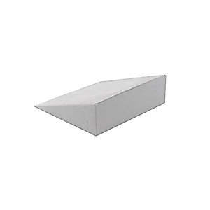 Teak Tuning Monument Series Concrete Fingerboard Small Kicker Ramp Obstacle - 3" Long, 1" Tall - Ultra Premium, Super Durable Polymer Modified Concrete - Sterling Gray Colorway