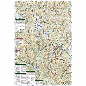 Banff North Map [Banff and Yoho National Parks] (National Geographic Trails Illustrated Map, 901)