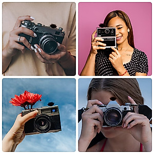 TOYMIS 10pcs Microphone Wind Filter, Camera Mic Muff 20pcs Camera Wind Muff Sticker Camera Mic Windscreen Camera Mic Wind Muff Wind Cover for Microphone Outdoor Windshield