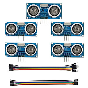EPLZON HC-SR04 Ultrasonic Module Distance Sensor fit for Arduino UNO MEGA Nano Robot XBee ZigBee (Pack of 5 pcs)