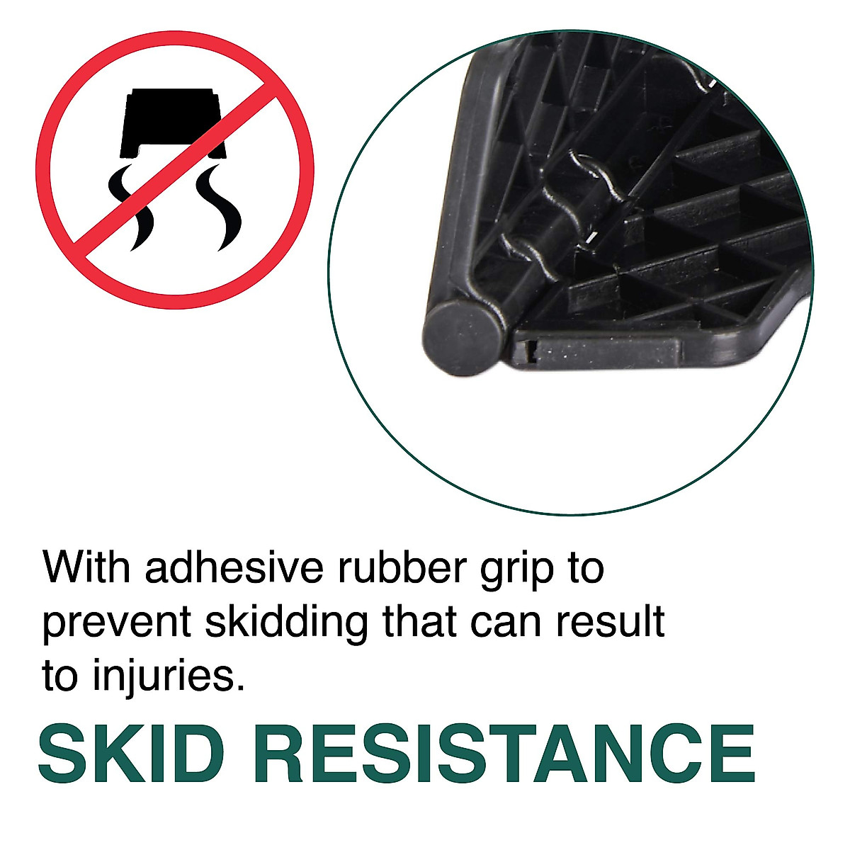 Simplized Small Folding Step Stool - Step stools for Kids and Adults - 9" Hand Chair, One-Hand Operation Stool