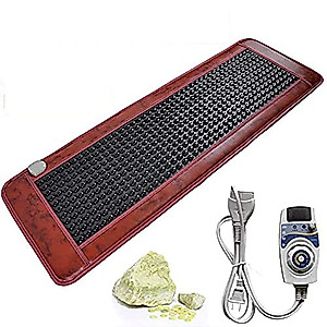 Heating Pad, Heating Blanket,Natural Jade Electric Stone Heating Mattress, Heating Therapy Mat for Relieves Aching Muscles, Joints, Arthritis, 59x20inch