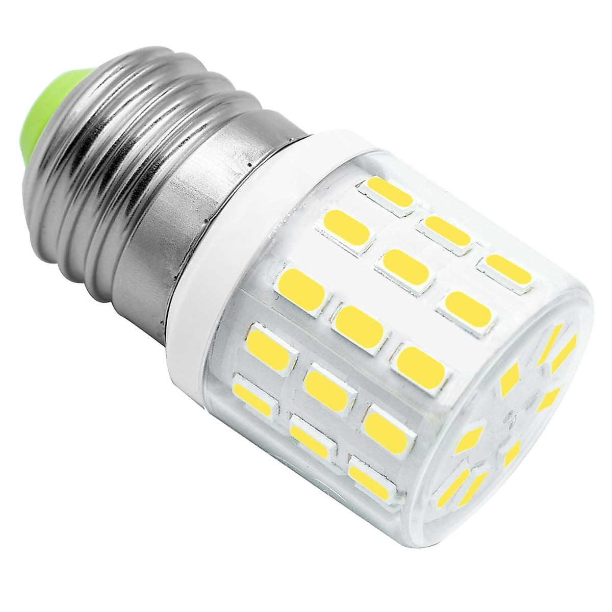 TRIJZHOU LED AC 100-265V 3.5W Replacement KEI D34L Refrigerator Light Bulb 40W Halogen Equivalent E26 Appliance Daylight White 6000K 600Lm 4W T10 Freezers Medium Base Pack of 1